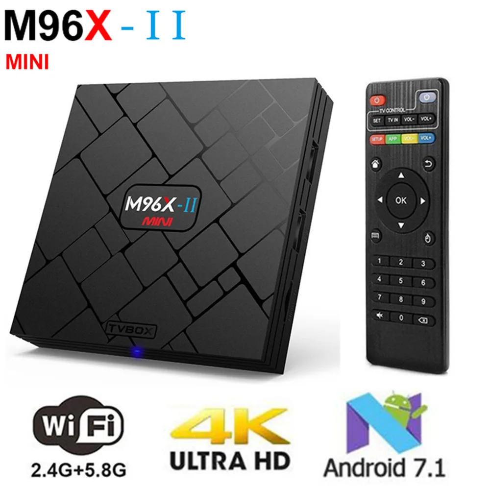 Aliexpress.com : Buy M96X II Mini Smart TV Box Android 7.1 S905W 2GB ...