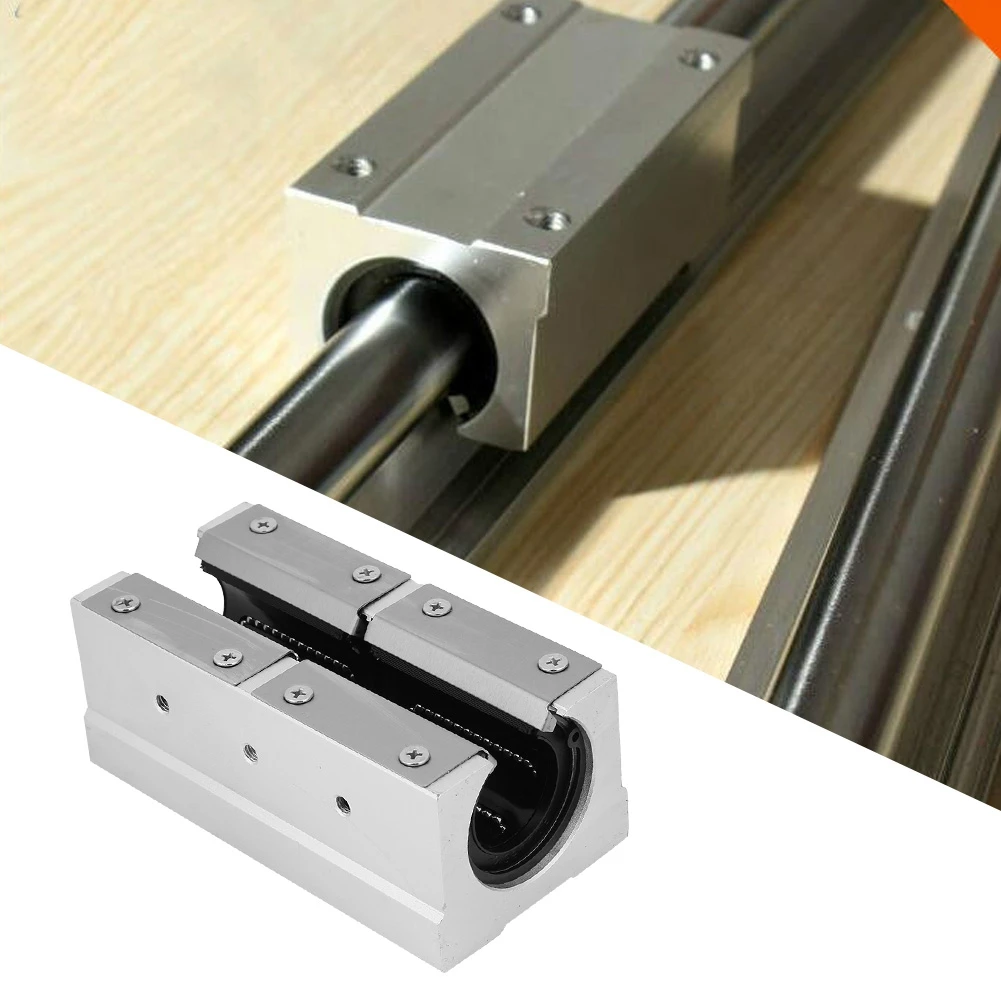 SBR35LUU 35mm Aluminum Open Type Linear Motion Bearing Slide Block ...
