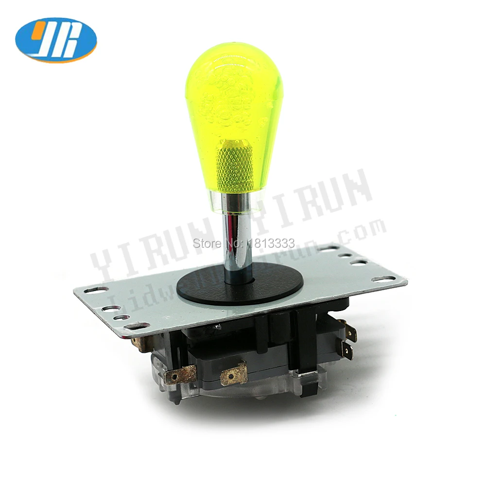 Copy SANWA Arcade Joystick 4 /8 Way Stick With Oval Crystal Ball Micro ...