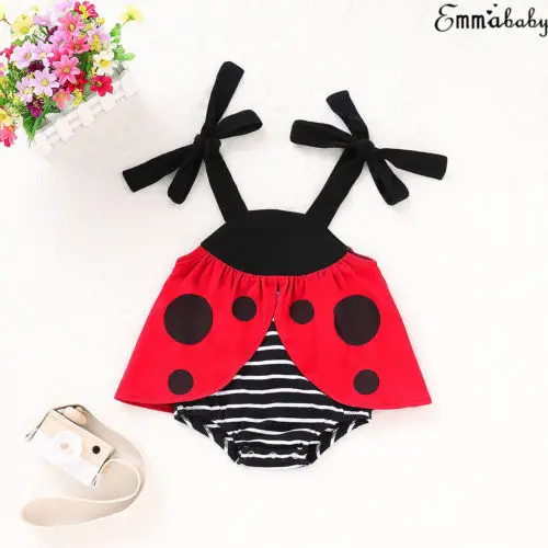 PUDCOCO, модная новорожденная девочка, боди в поп-стиле с животными ...