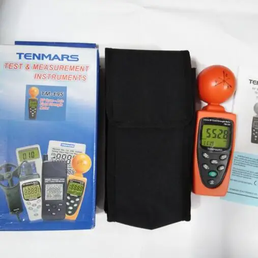 Tenmars Tm-195 3-axis Rf Field Strength Meter High-frequency Electromagnetic Radiation Detector ...