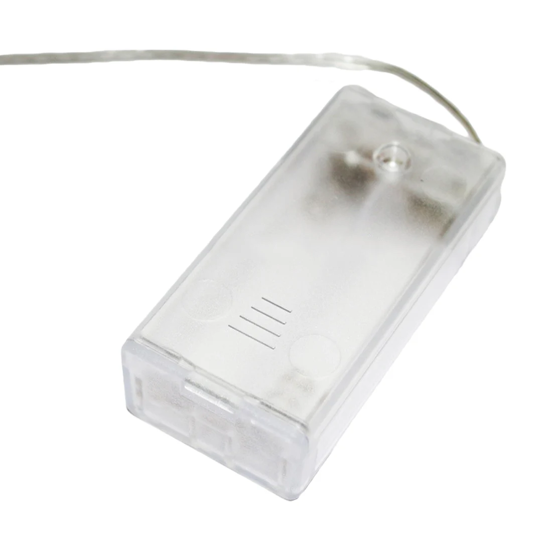 New High Quality 2AA Battery Holder Box Case Transparent 2AA 2A Battery ...