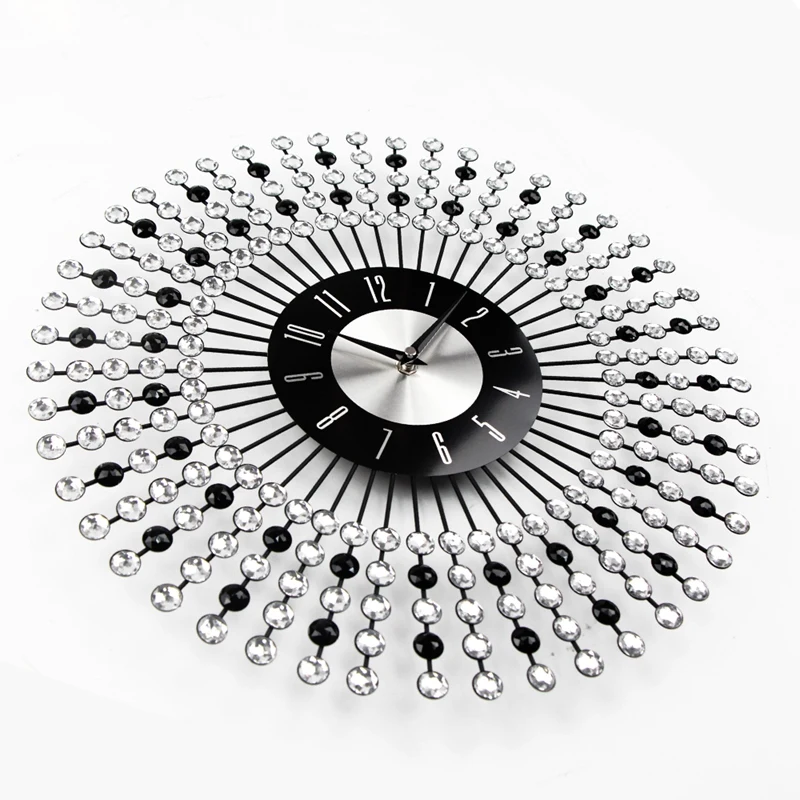 Timelike современные большие роскошные дизайнерские металлические художественные настенные часы