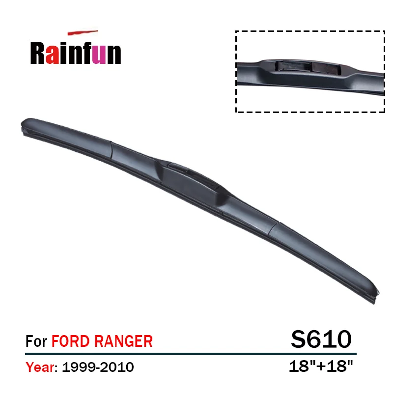 RAINFUN dedicated front wiper blade fit for FORD RANGER, full year ...