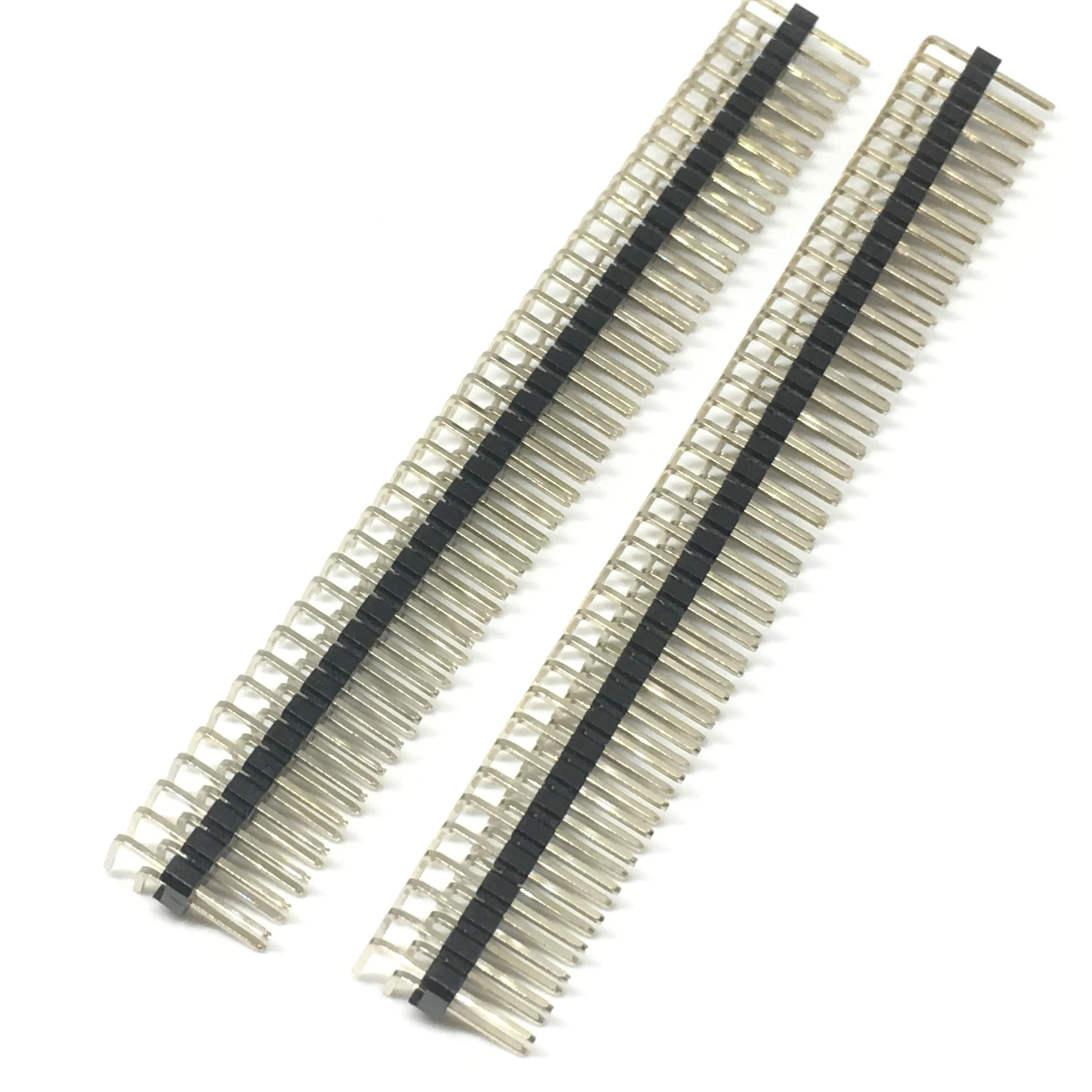 2.54mm Double Row Right angle Male Breakaway PCB Board Pin Header ...