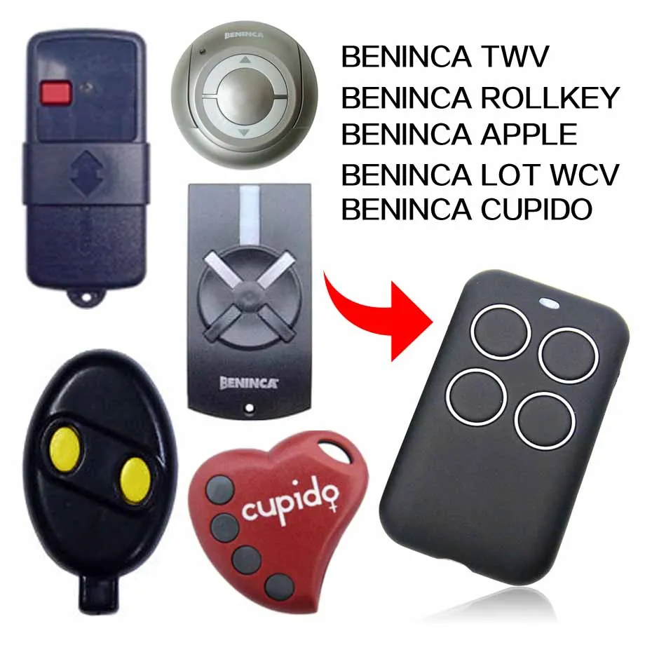 Beninca Twv Apple Cupido Rollkey Lot Wcv Remote Control Gate Remote Control Beninca Garage Door ...