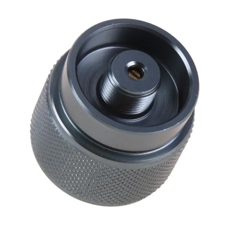 1 lb. Propane Small Gas Tank Input EN417 Valve Output New Outdoor ...