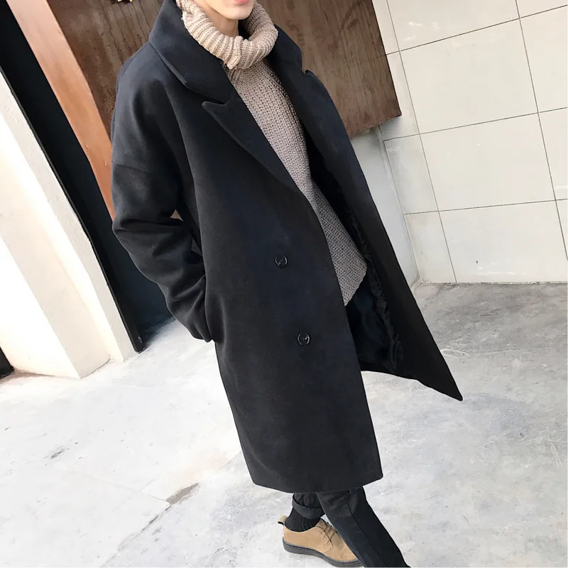 Winter-New-Wool-Coat-Men-Warm-Fashion-Solid-Color-Long-Jacket-Casual ...