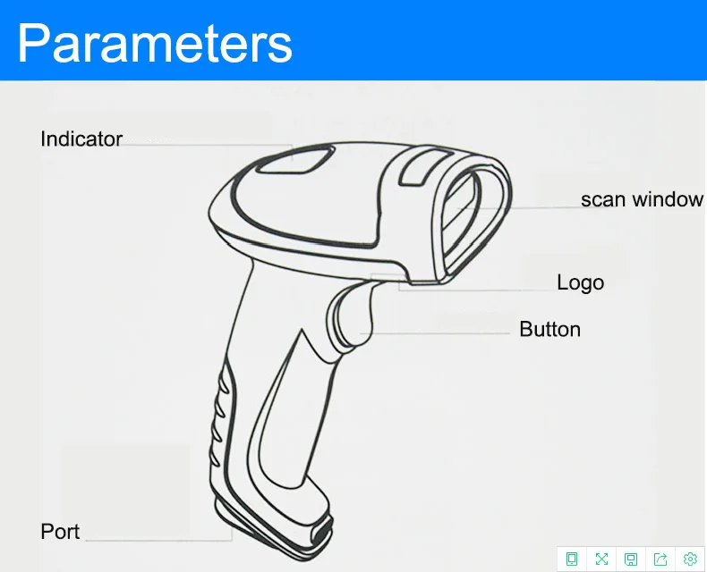 Barcode Reader Drawing