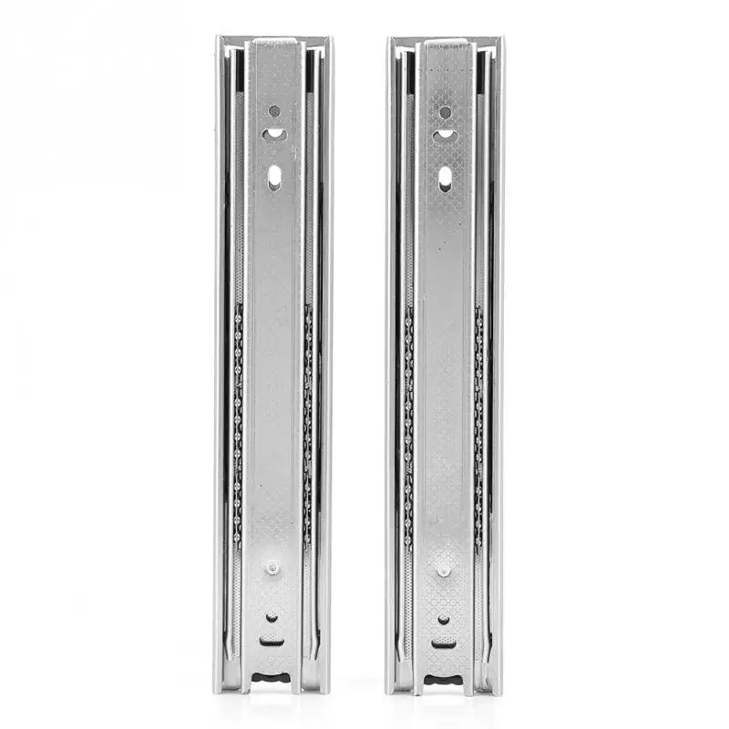 Aliexpress.com : Buy Stainless Steel Drawer Slide Rail Three Section ...