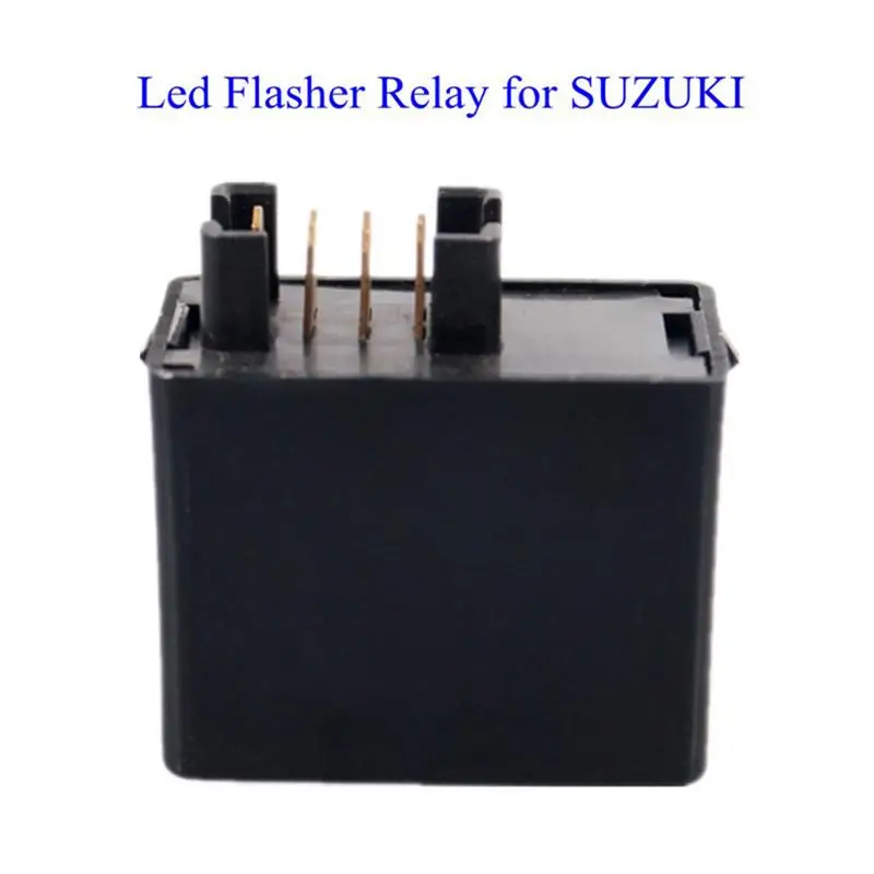 12V LED 7-Pin Flasher Relay Auto Strobe Motorcycle Decoder for Suzuki ...
