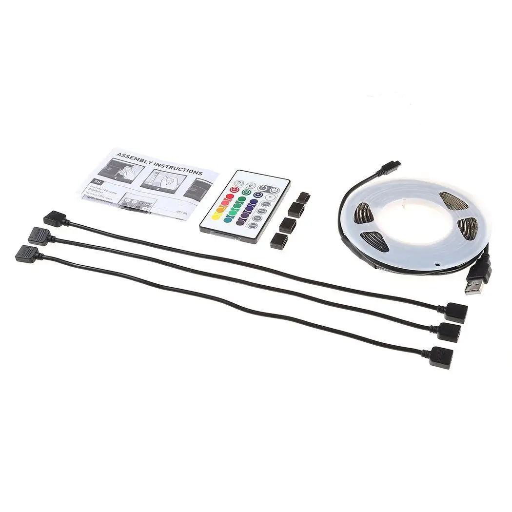 TV Remote with Lighting Indoor Multi-Color for Backlight Control ...