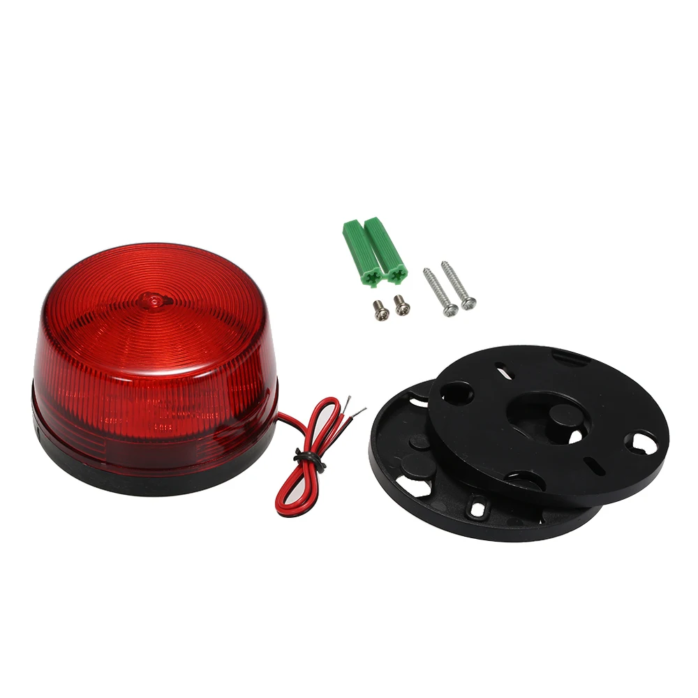 3 Colors Wired Alarm Strobe Signal Safety Warning Led Light Flashing ...
