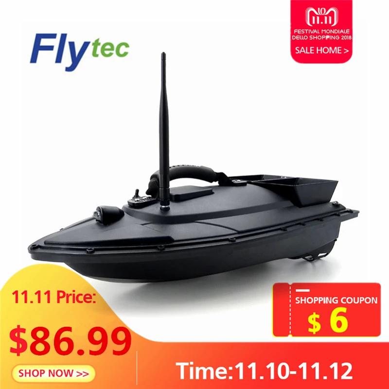 Flytec 2011 5 낚시 Tool Smart RC 미끼 Boat Toy Dual Motor 물고기 파인더 뷰 파인더 물고기 ...