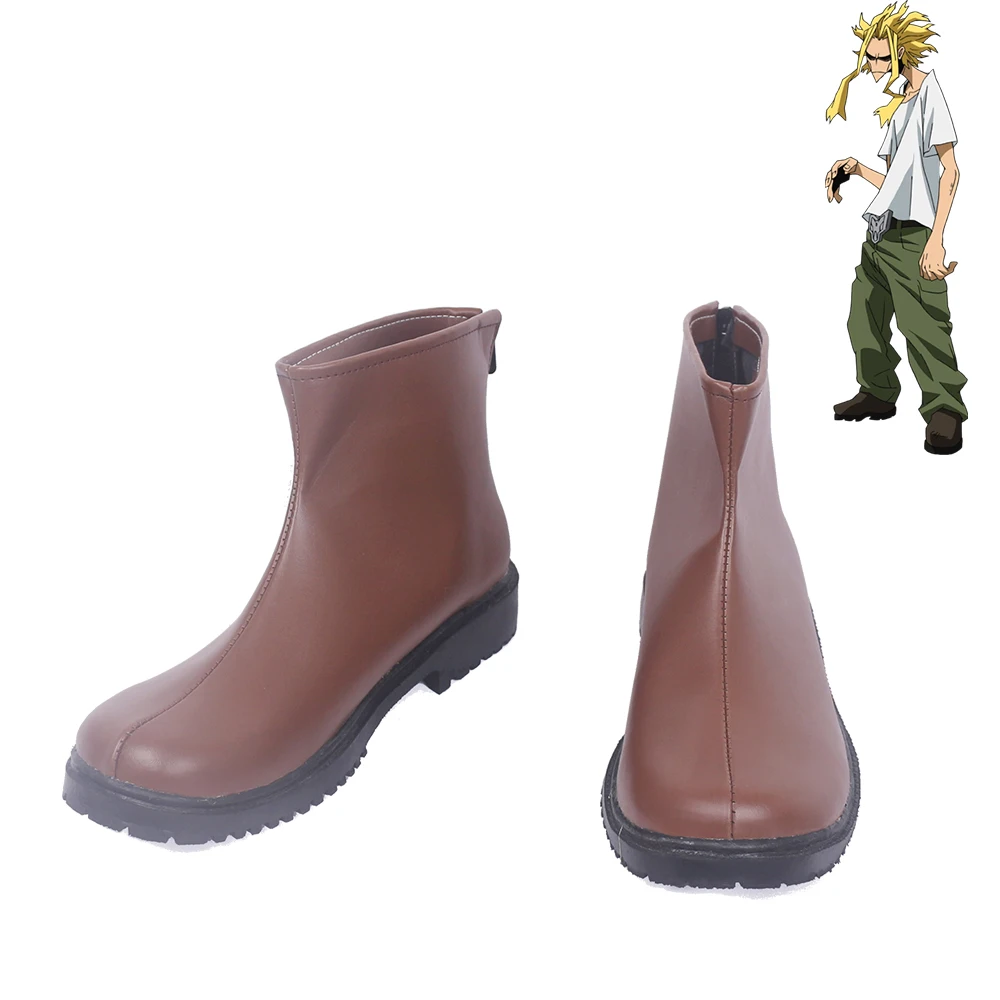 My Hero Academia Allmight Men Cosplay Shoes Boots Customized Size ...