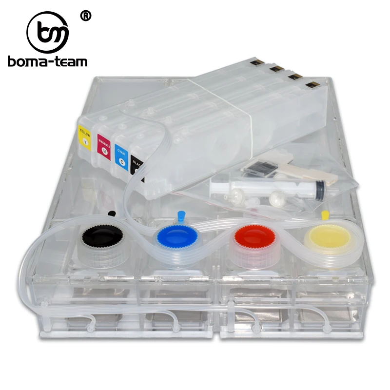 972 973 974 975 Bulk ciss Ink система подачи топлива для hp Pagewide 452dn 452dw 477dn 477dw ...