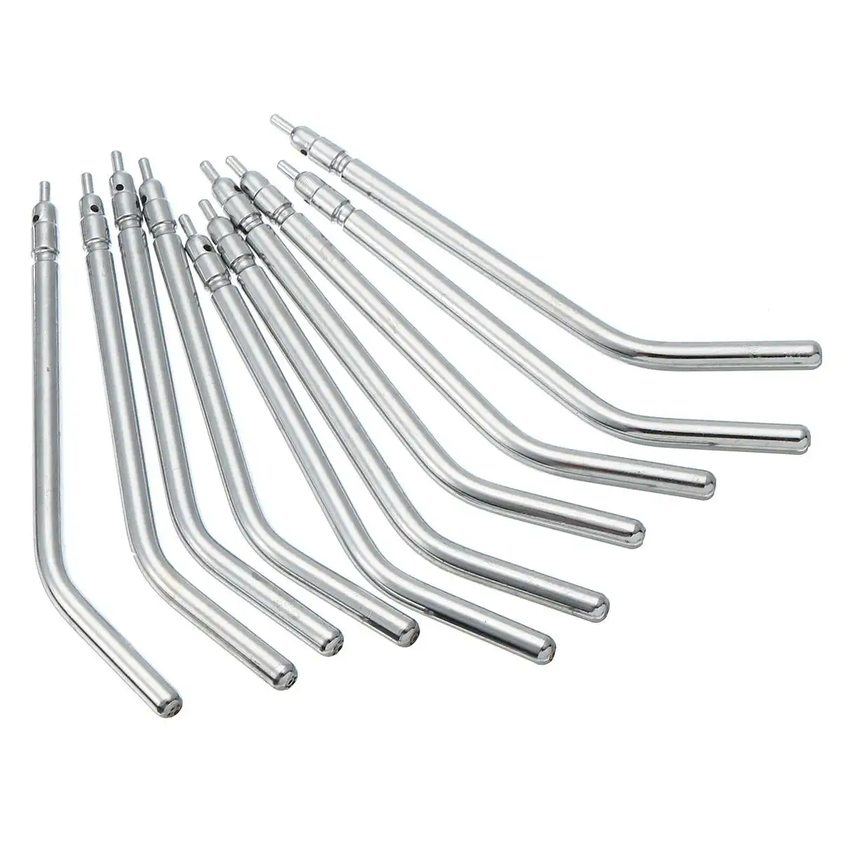 10 Uds 3 vías jeringa de aire y agua Dental puntas de Boquillas de Pulverización tubo jeringa de ...