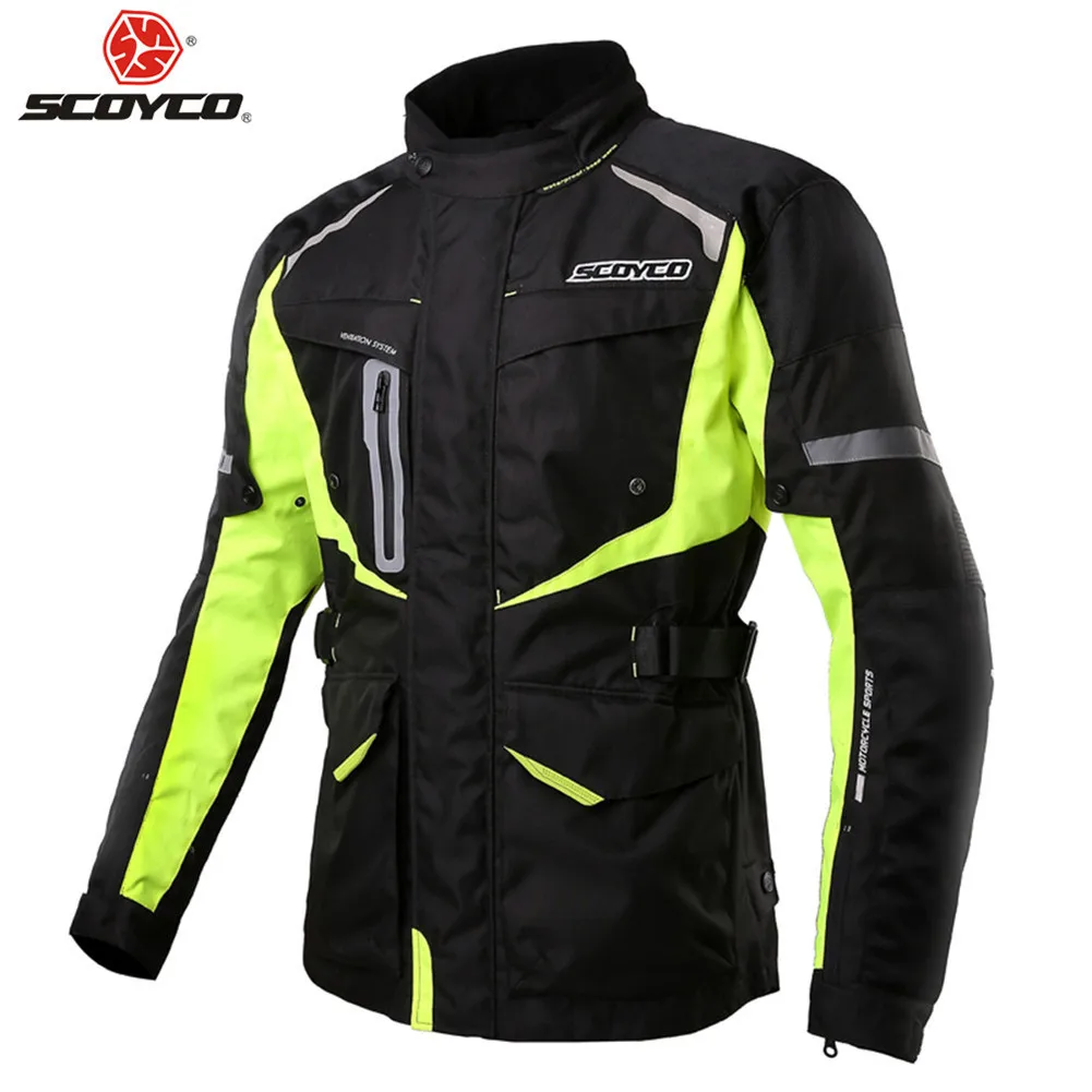 Scoyco Riding Moto Motorcycle Jacket Reflective Coat Protection ...