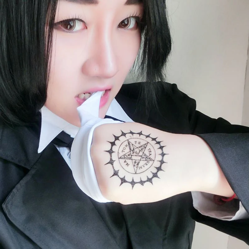 Black Butler Sebastian Tattoo Leda