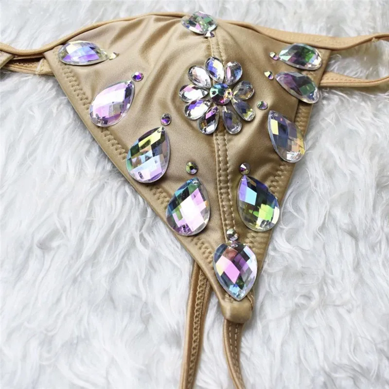 Women's Luxury Bling Diamond Bikini Set 2018 Women Push-up Bikini Set ...