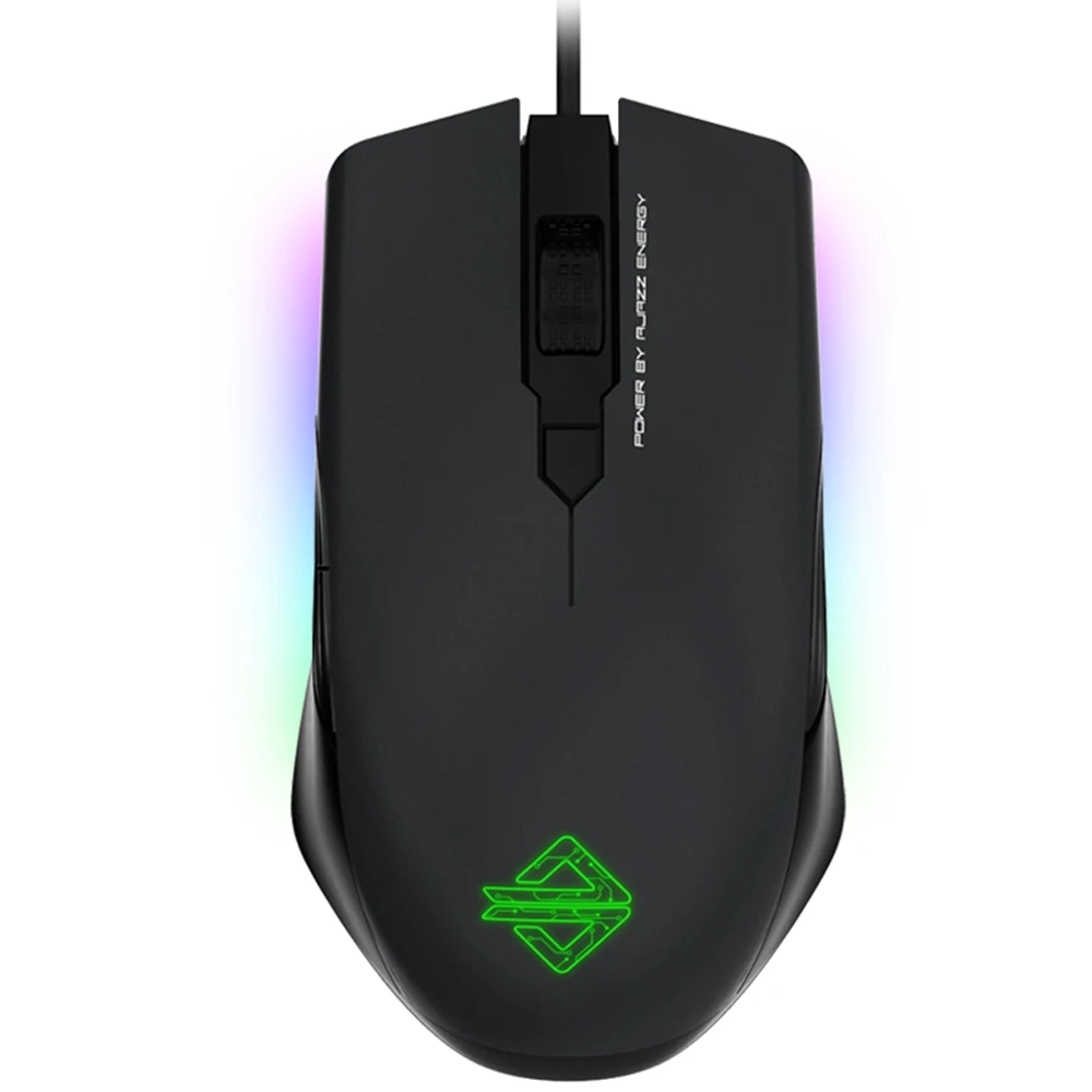 Ajazz AJ903 Mouse USB Wired Gaming RGB Lighting Mouse 16000DPI 32bit ...