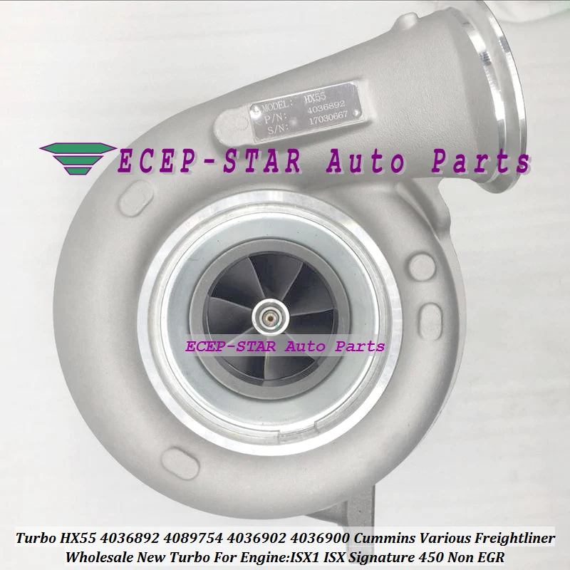 Turbo HX55 4036892 4089754 4036902 4036900 para Cummin * s, varios ...