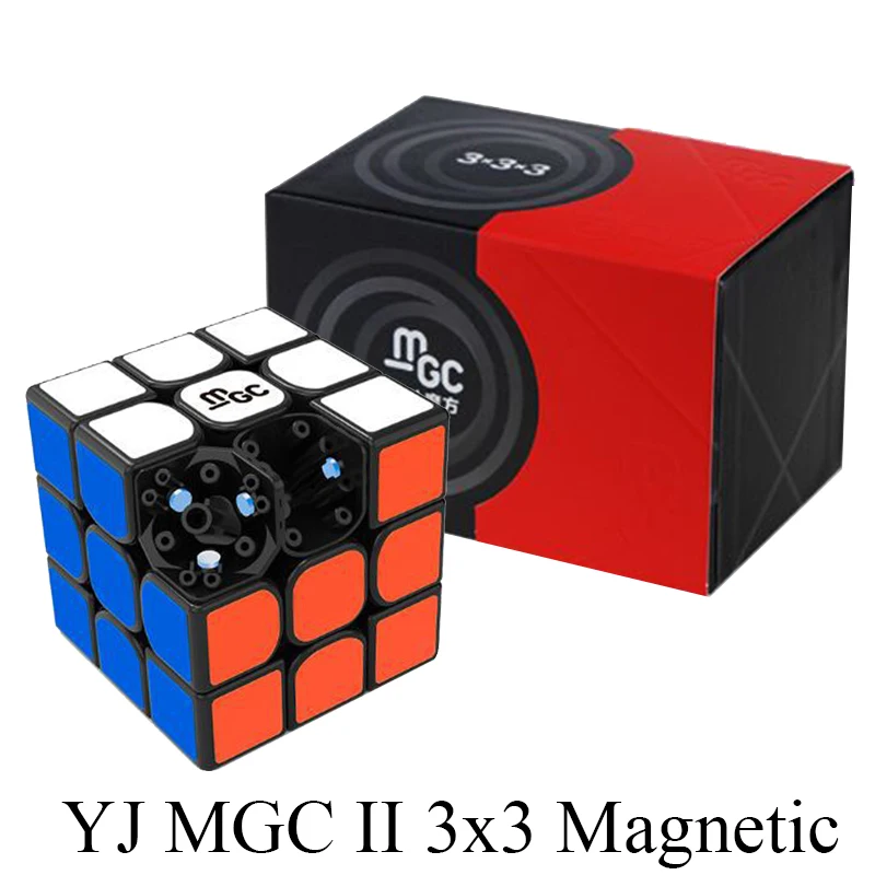 New YJ MGC II 3x3x3 Magnetic Magic Cube Version 2 Yongjun MGC V2 Speed ...