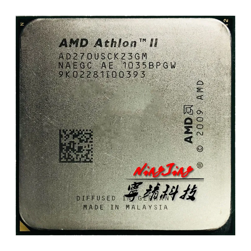 AMD Athlon II X2 270u 2.0 GHz Dual Core CPU Processor AD270USCK23GM ...