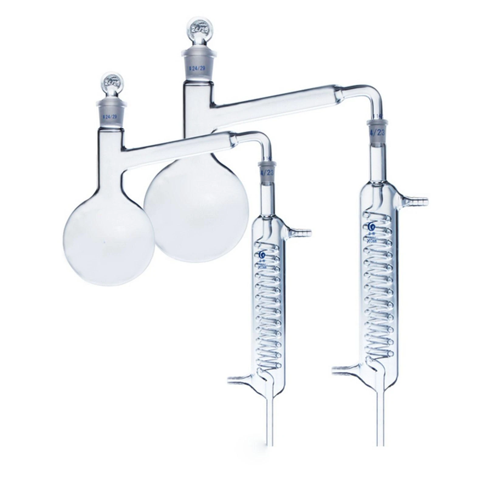 250ml 500ml 1000ml Lab Distilling Apparatus Round Bottom Flask with ...