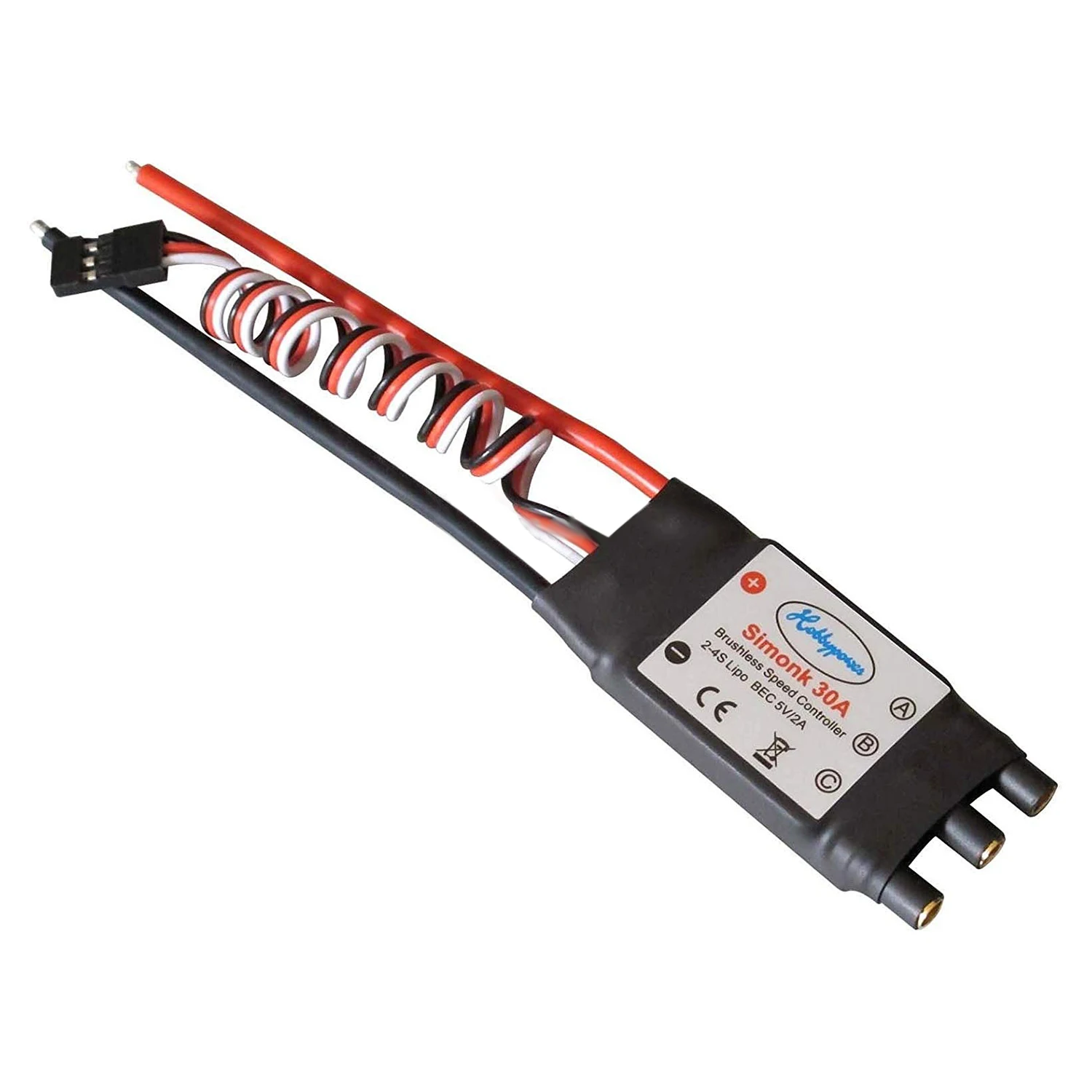 SimonK 30A ESC Бесщеточный Регулятор скорости BEC 2A для квадрокоптера ...