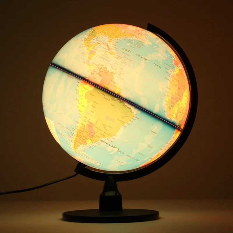 Modern LED Electronic Floating Geography Globe World Map For Birthday ...