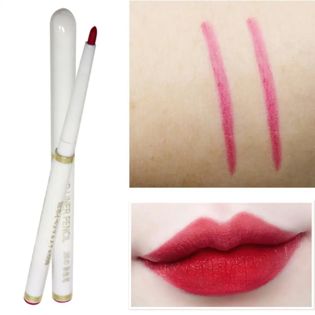 1 Piece Make up Rotary Waterproof Eyebrow Lip Liner Pencil Home,Travel ...