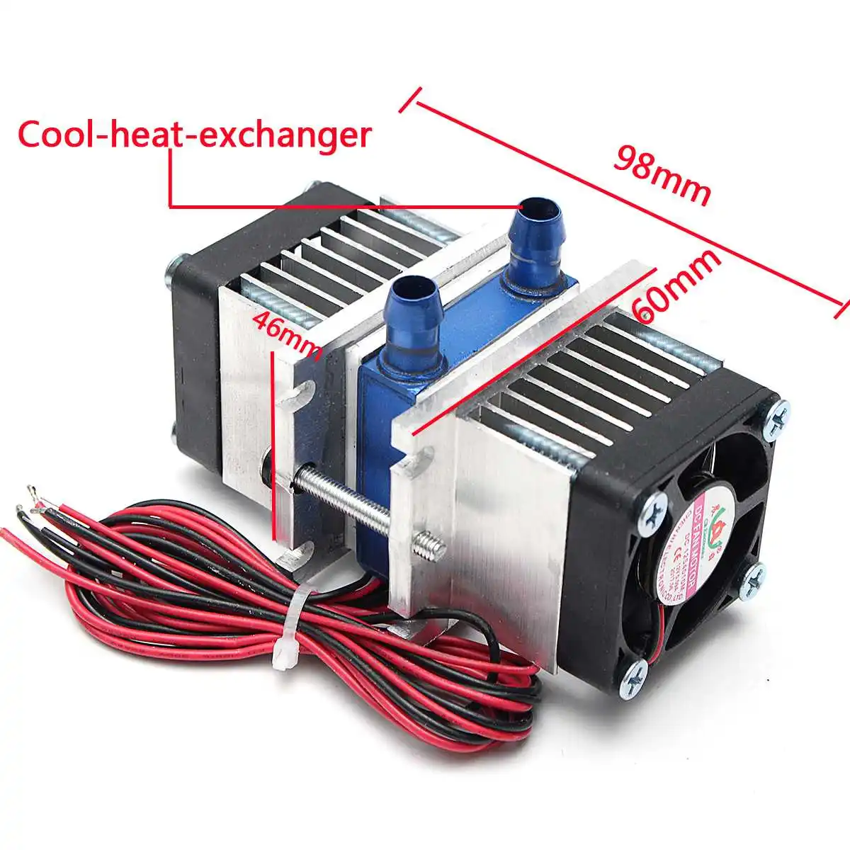 144W 12V DIY Semiconductor Thermoelectric Peltier Refrigeration Air ...