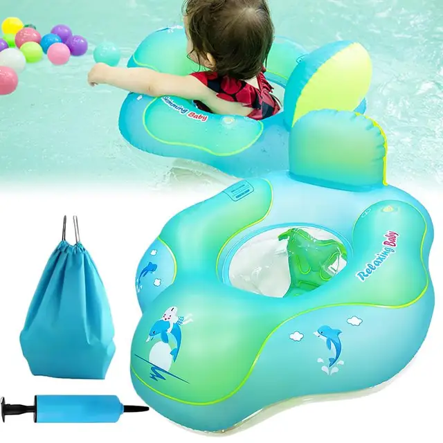 PVC baby Inflatable Wear Ring Swimming Ring Children Swimming to ...