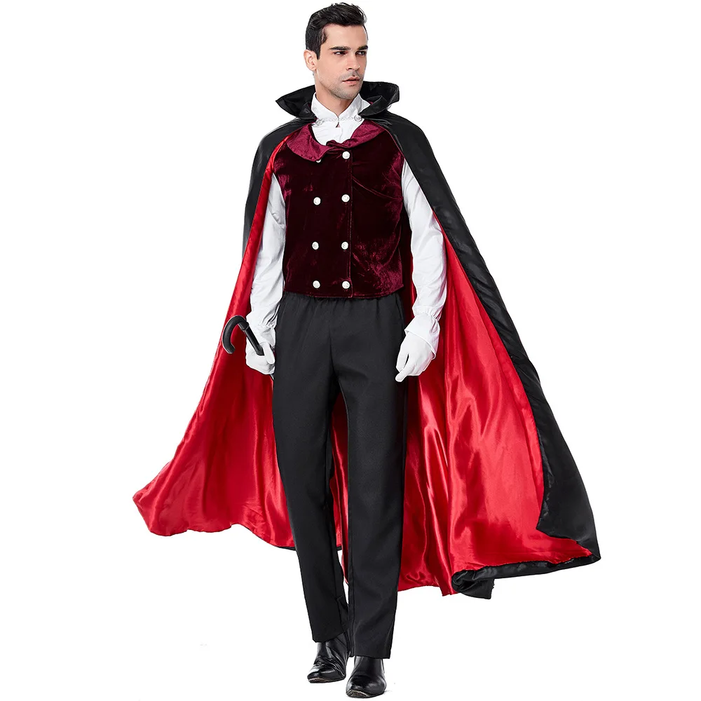 2019 Adult Men's Vampire Halloween Costume Cosplay Clothing Movie ...