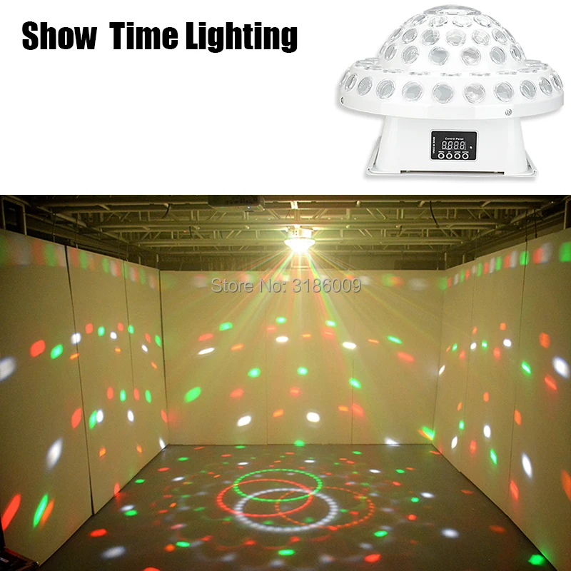SHOW TIME LED Crystal Magic UFO light RG Laser image light Professional ...