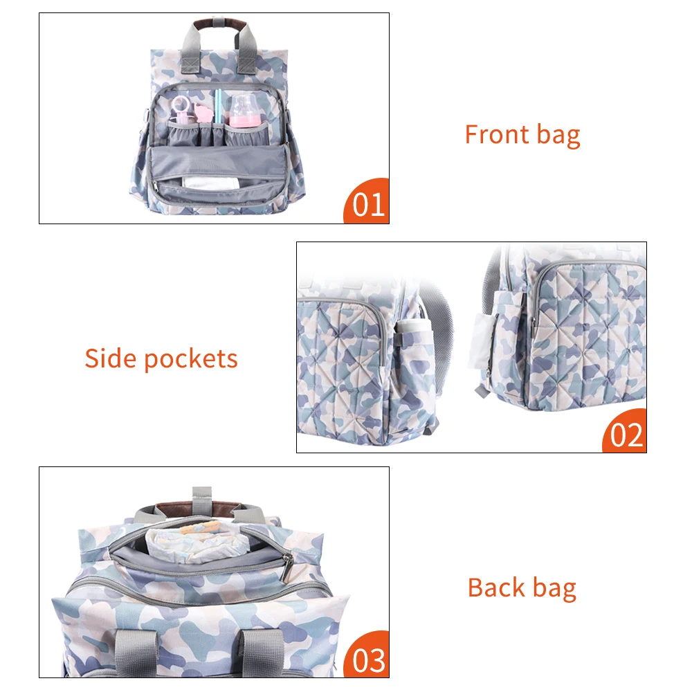 Сумка для детских подгузников, модная сумка для мам, сумка для ...