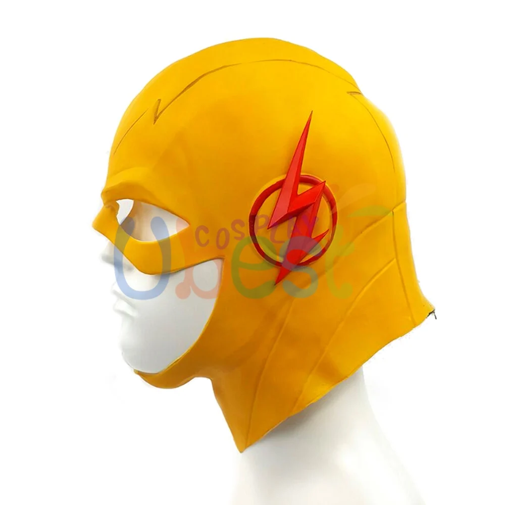 The Flash Reverse-Flash Harrison Latex Mask Helmet Cosplay Prop - buy ...