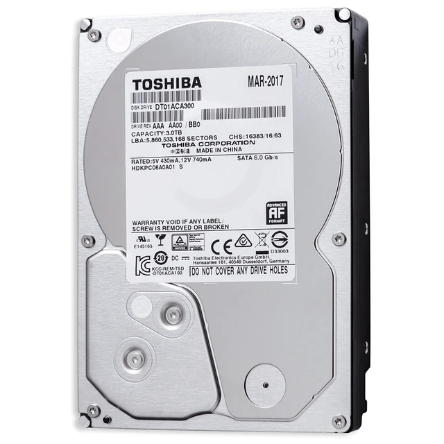 3000GB SATA3 Internal Hard Disk Drive