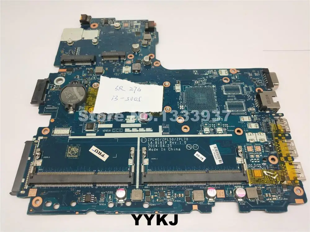 Mainboard FOR HP 440 G2 450 G2 Laptop Motherboard ZPL40 ZPL50 ZPL70 LA ...