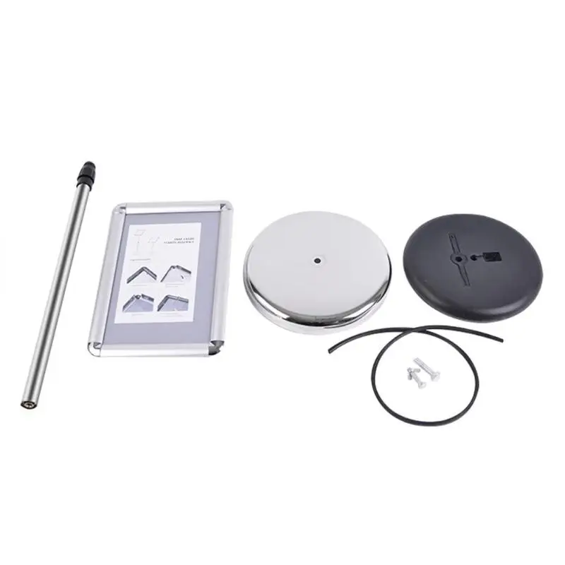 A4 Screw Type Adjustable Poster Display Stand Label Sign Billboard Rack ...