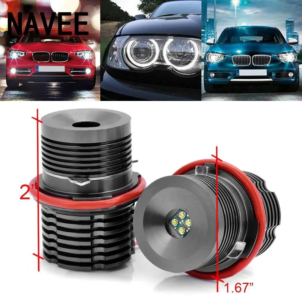 LED Angel Eyes Light bulb 40W for BMW Auto LED Angel Eye For BMW Halo ...