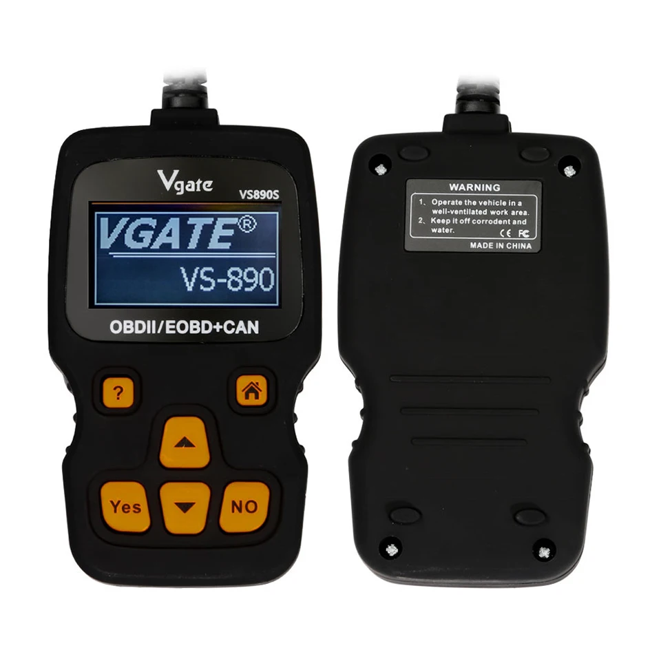 Vgate OBD2 Scanner VS890 Updated Version VG ATE VS890S Auto Code ...