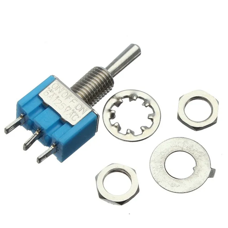 Mini-Latching-toggle-switch-ON-OFF-ON-Blue-rocker-switch-3-pins-3 ...