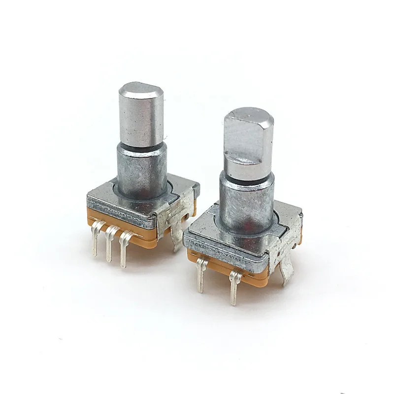 5pcs /lot Rotary Encoder Switch EC11 With Push Switch Self Return 5pin ...
