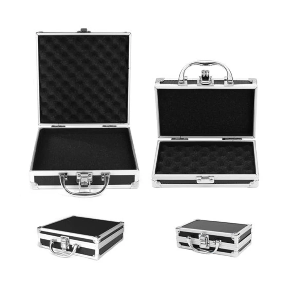 Aluminum Travel Instrument Organizer Suitcase Case Portable Alloy ...