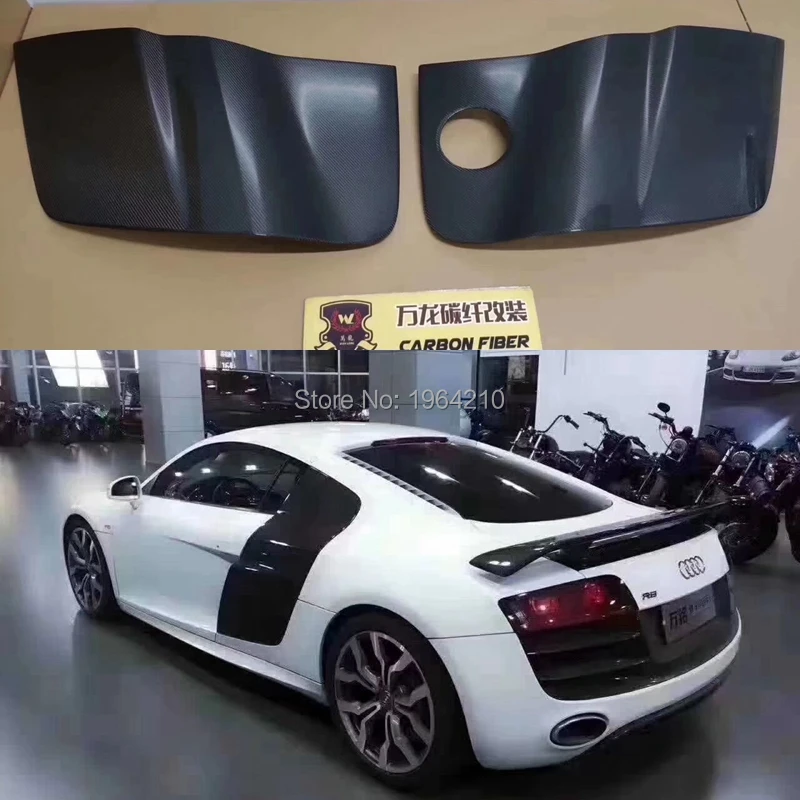 Carbon-Fiber-Racing-Side-Door-Fenders-Blade-Panels-Flares-umper-2Pcs ...