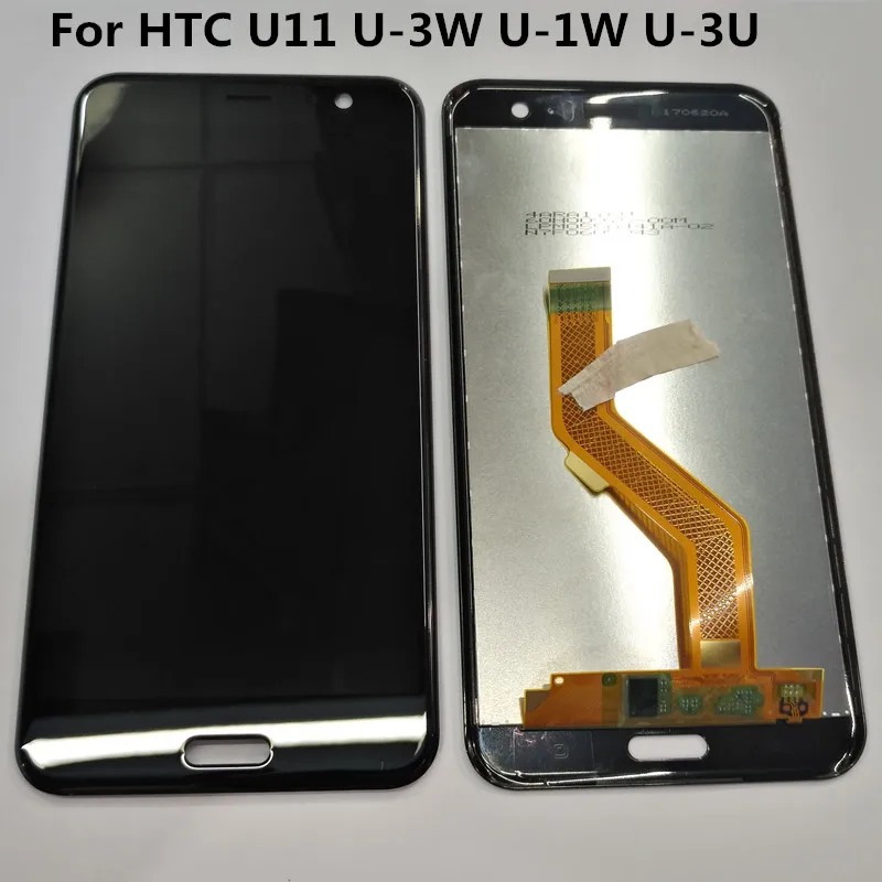 5,5 "LCD para HTC U11 U 3w U 1w U 3u pantalla LCD + MONTAJE DE digitalizador con pantalla táctil ...