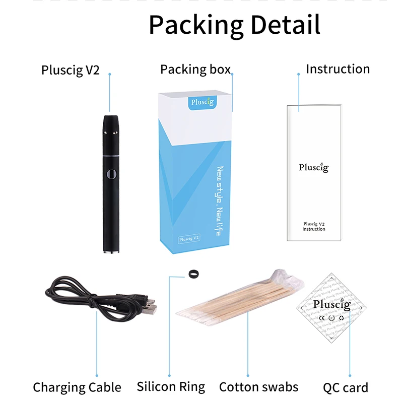 Heating Stick Kit 650Mah Electronic Cigarette For Hnb Stick Cigarette ...