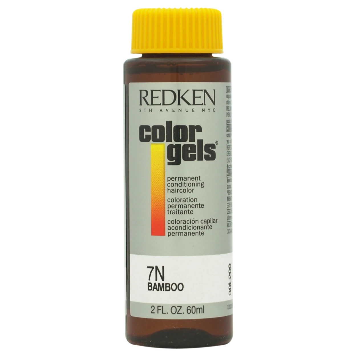 Color Gels Permanent Conditioning Haircolor 7N Bamboo by Redken for ...
